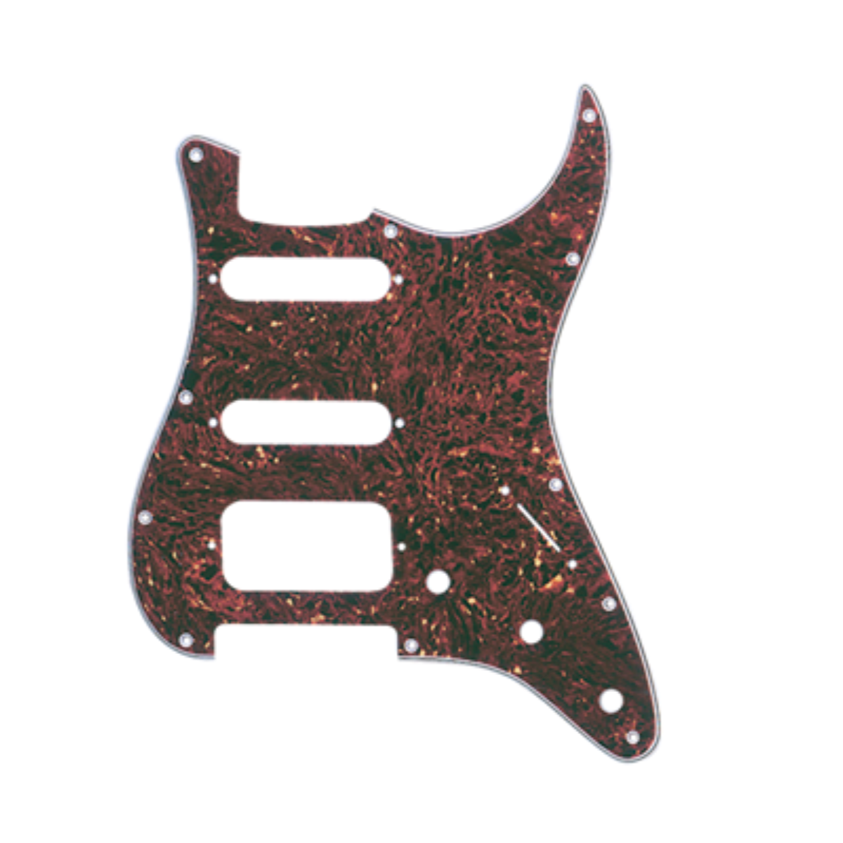 PICKGUARD FENDER STRAT HSS TORT SHELL